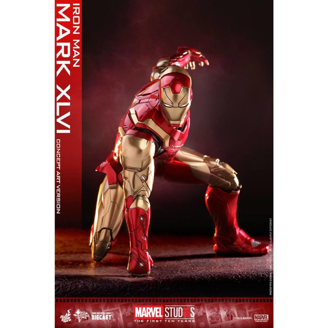 Hottoys Marvel Studios Iron Man Mark XLVI Mk46 MMS489D25