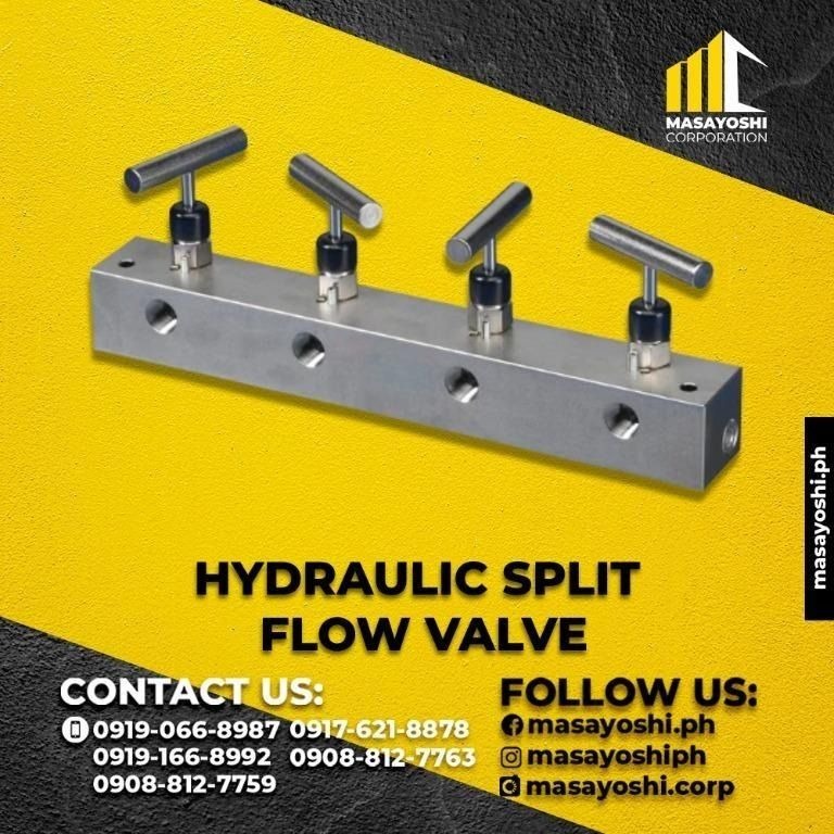 Hydraulic Split Flow Valve 4 | Hydraulics | Manifold | Flow Divider ...