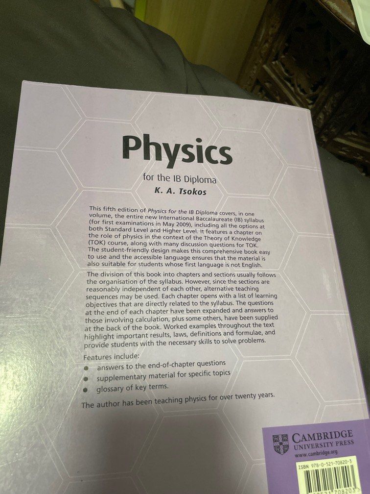 IB physics sl and hl textbook 5th edition, Hobbies & Toys, Books ...