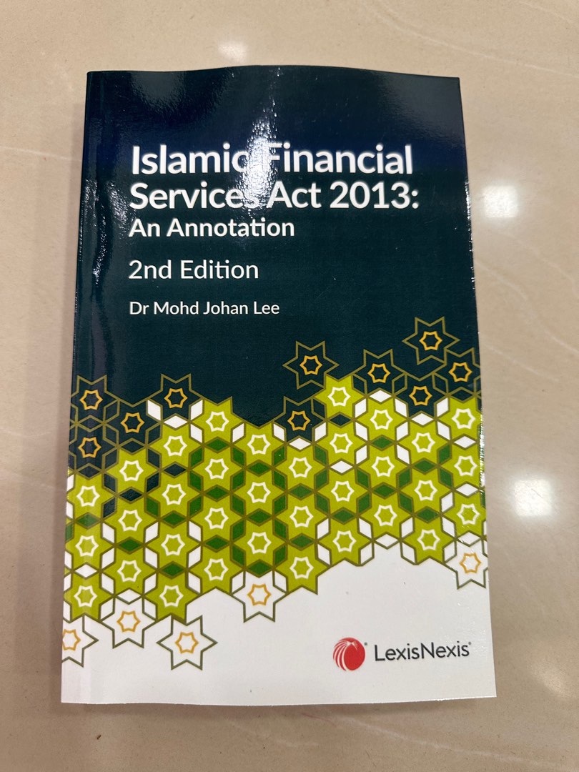 Islamic financial service act 2013 An Annotation 2nd edition, Hobbies ...