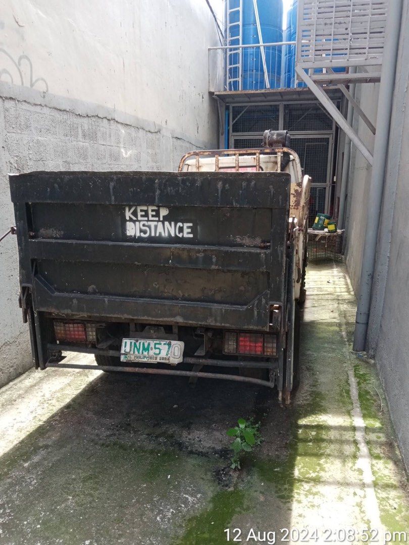 Isuzu Elf Dropside Truck 4-Wheeler 4BC2 Engine, Special Vehicles, Heavy ...
