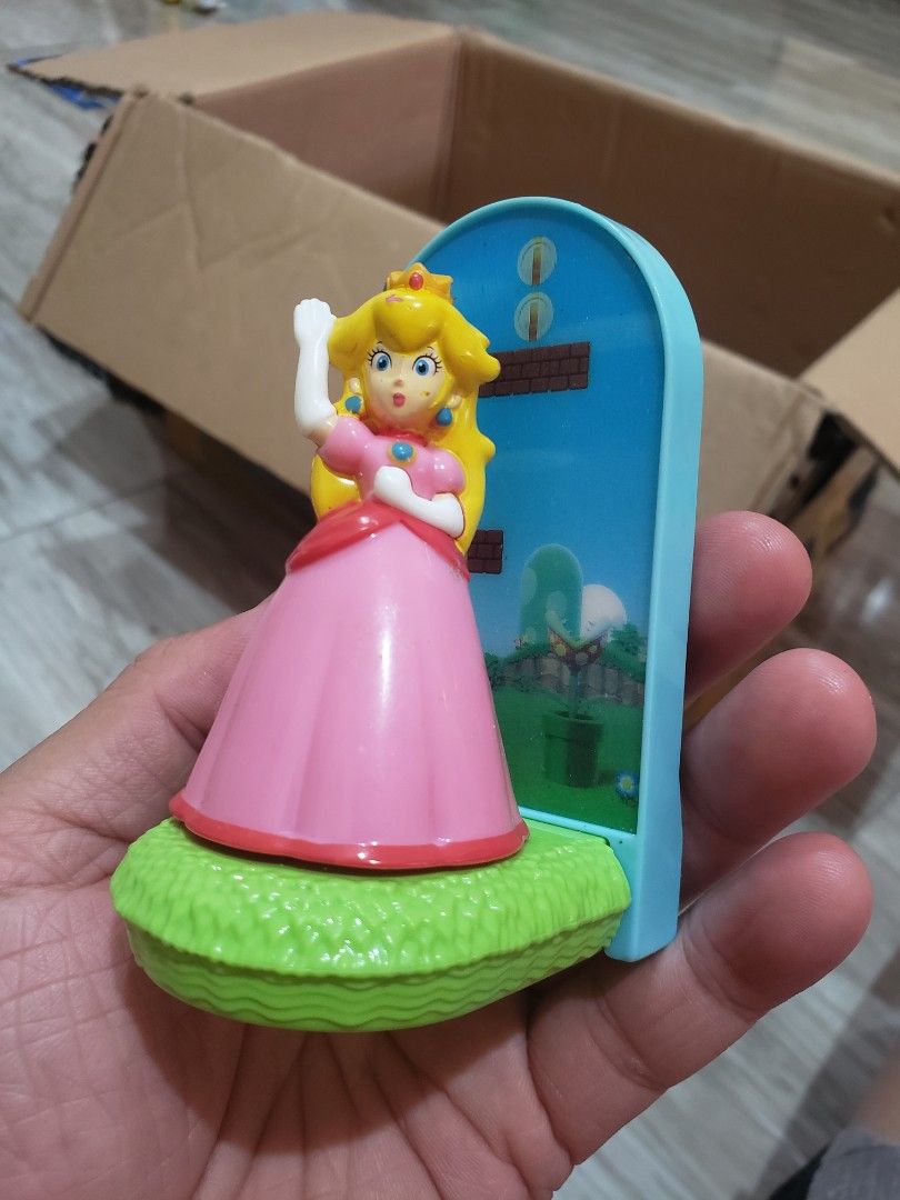 JUALAN MAINAN FIGURE FIGUR PRINCESS PEACH SUPER MARIO BROSS YOSHI LUIGI ...
