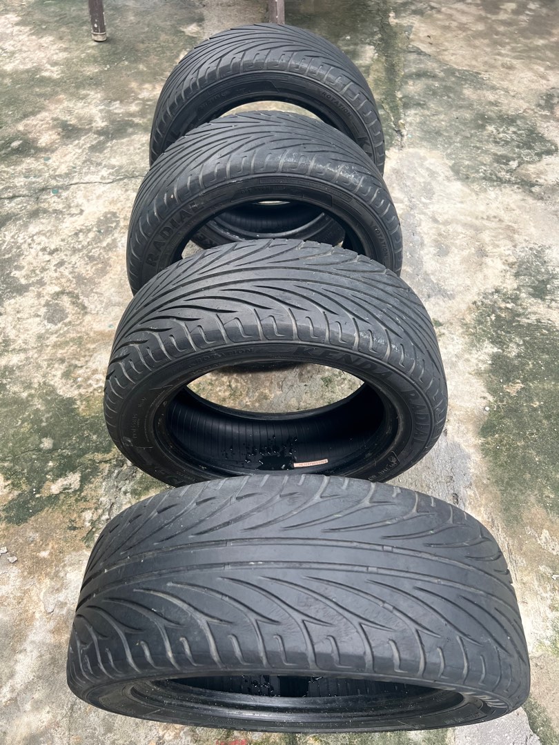Kenda 195/55/R15 tires (pangtayo), Car Parts & Accessories, Mags and ...