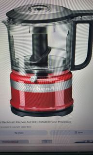 KITCHENAID MINI FOOD PROCESSOR BLENDER MIXER COPPER, TV & Home ...