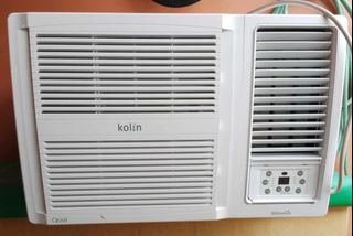 KOLIN WINDOW TYPE 1HP INVERTER, TV & Home Appliances, Air Conditioning ...
