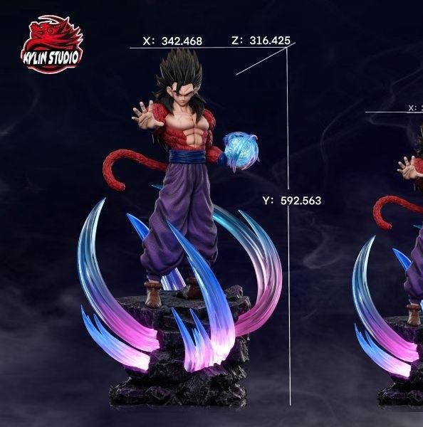 Kylin Studio SSJ4 Gohan 1/4scale Dragon Ball Gk resin figure, Hobbies ...