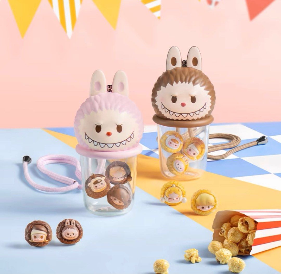 POPBEAN POPCORN SERIES POPMART ( LABUBU , DIMOO , SKULLPANDA , PUCKY ...