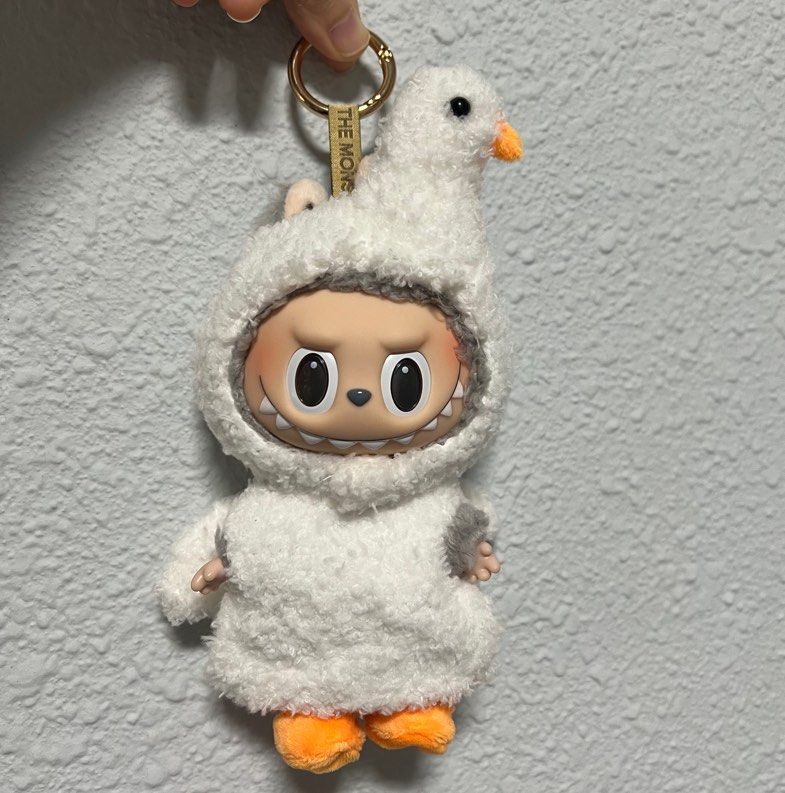 Labubu duck suit clothes set, Hobbies & Toys, Toys & Games on Carousell