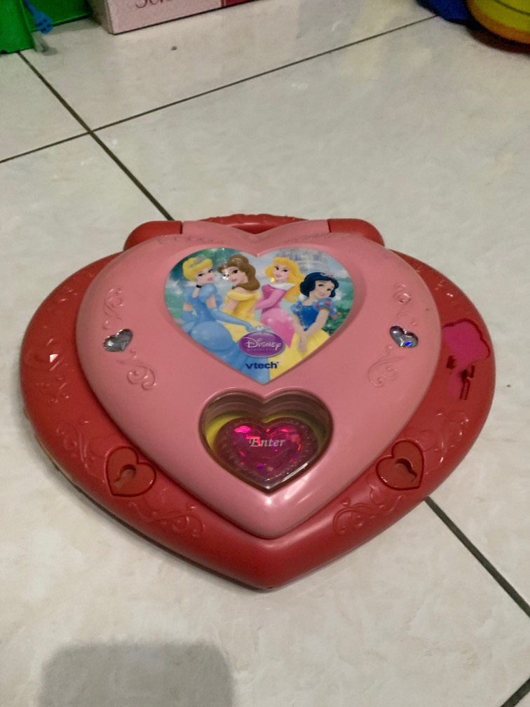 Laptop Princess Vtech Elektrik Normal Turun Warna Bukan Hasbro Elc ...
