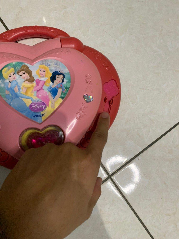 Laptop Princess Vtech Elektrik Normal Turun Warna Bukan Hasbro Elc ...