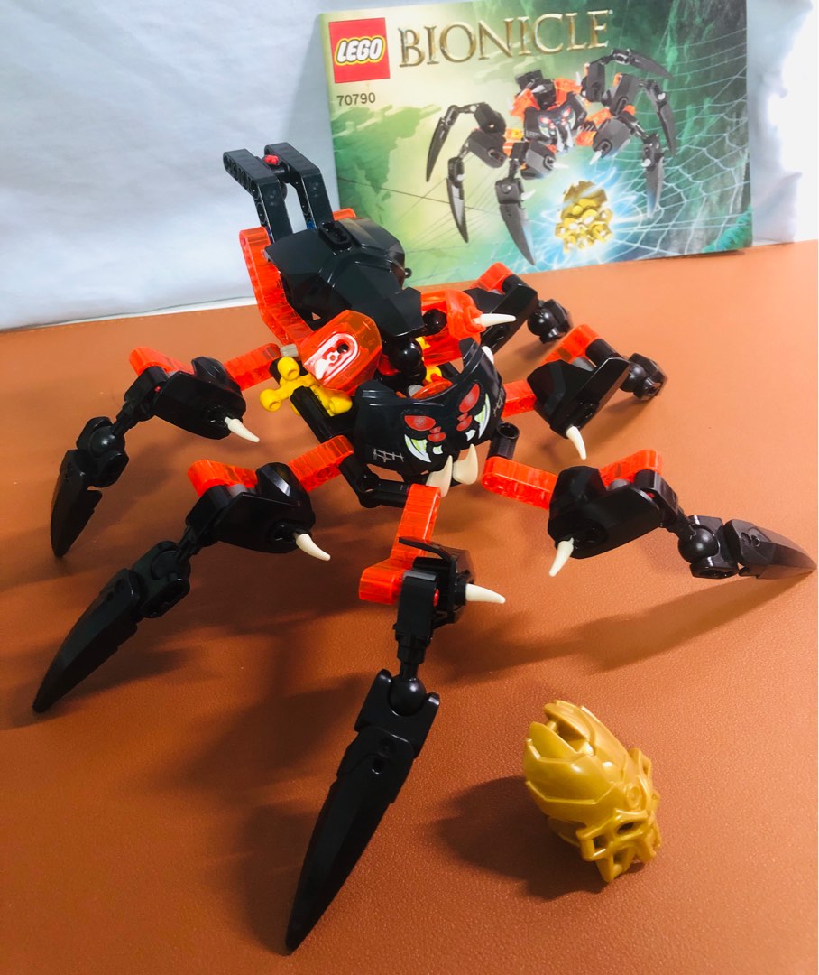 Lego 70790 Bionicle Spider with moving legs, Hobbies & Toys, Toys ...