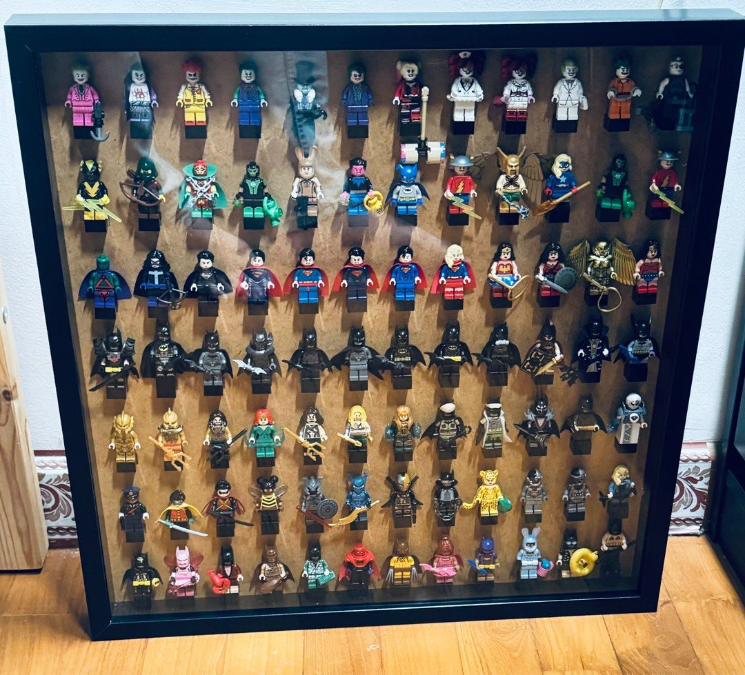 Lego Minifigure Display Frame, Hobbies & Toys, Toys & Games on Carousell