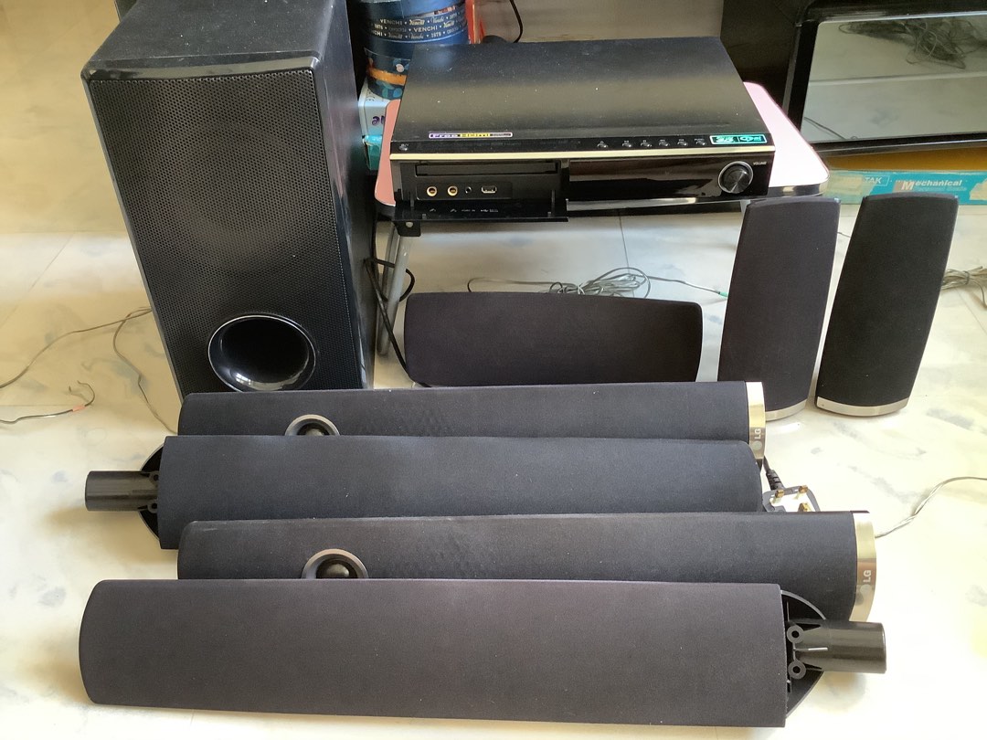 LG HB806PE 850w 5.1聲道 Blu-ray 藍光家庭影院組合 電視音響 回音壁 多媒體音響 hdmi arc 5.1 channel Speaker System 收音機音響 ...