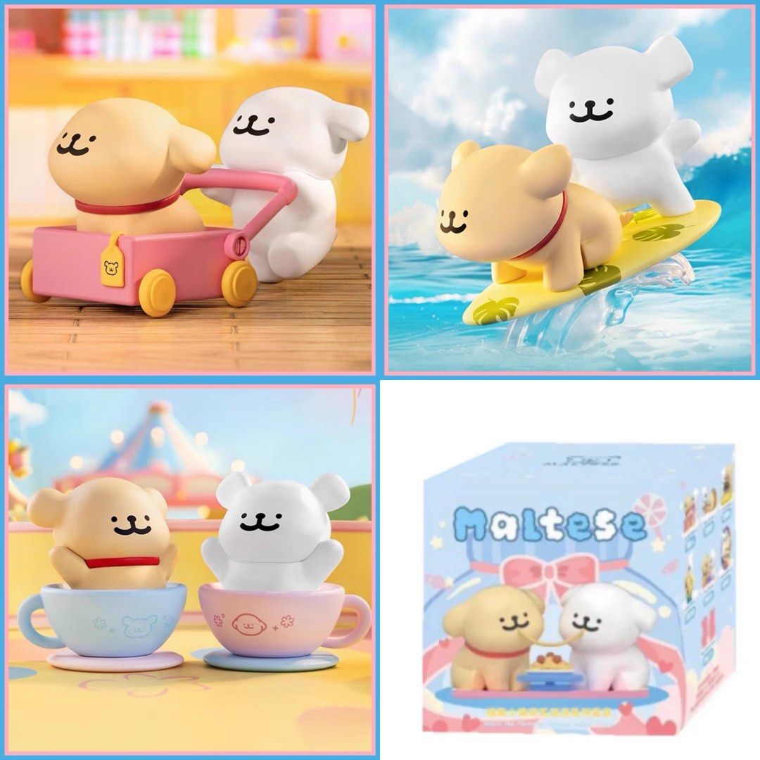 MALTESE PUPPY FUNISM HAPPY TOGETHER VERSION/ FULL SET / CONFIRMED ...