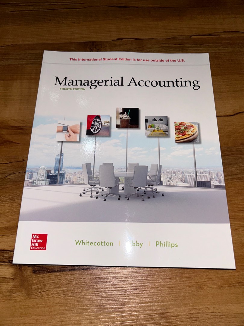 Managerial Accounting Fourth Edition McGraw Hill, Hobbies & Toys, Books ...