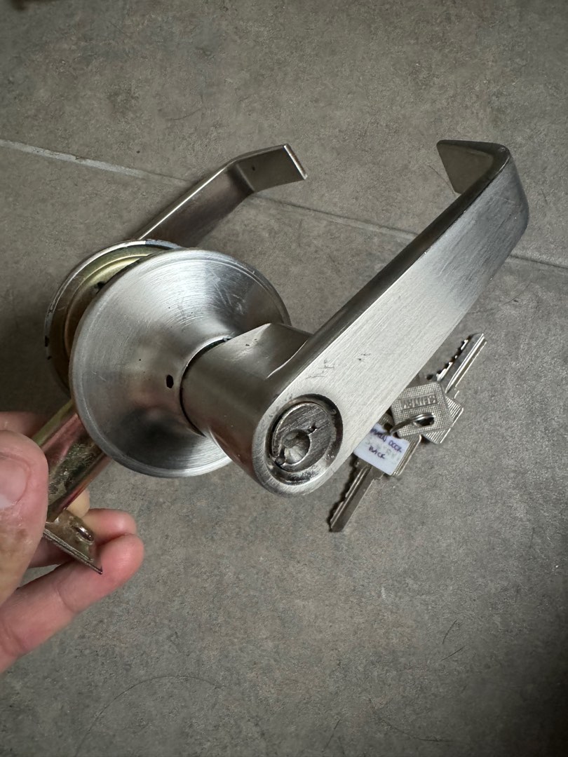 Metal Wooden Door Knob Sentry Brand, Furniture & Home Living, Security ...