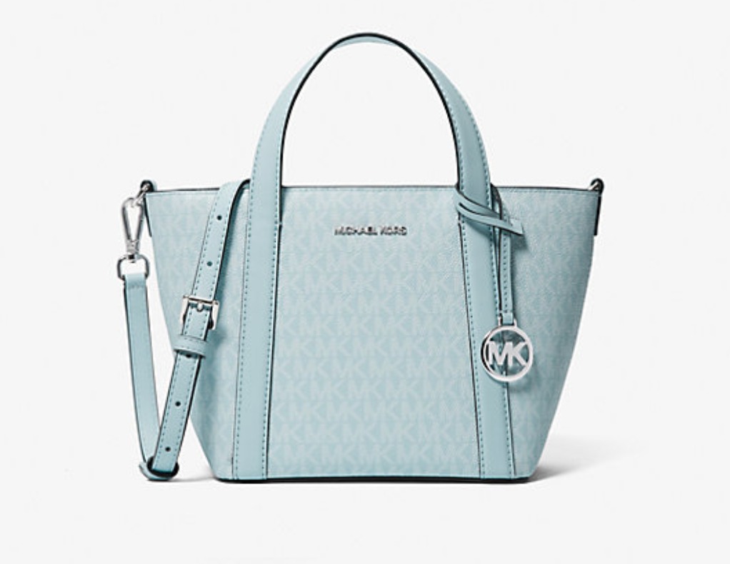 Michael Kors Pratt Small Signature Logo Tote Bag, Women's Fashion, Bags ...