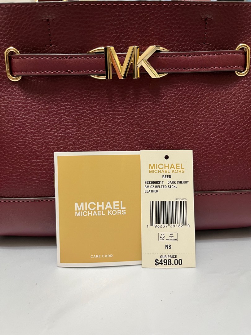 Michael Kors Reed Satchel Crossbody, Luxury, Bags & Wallets on Carousell