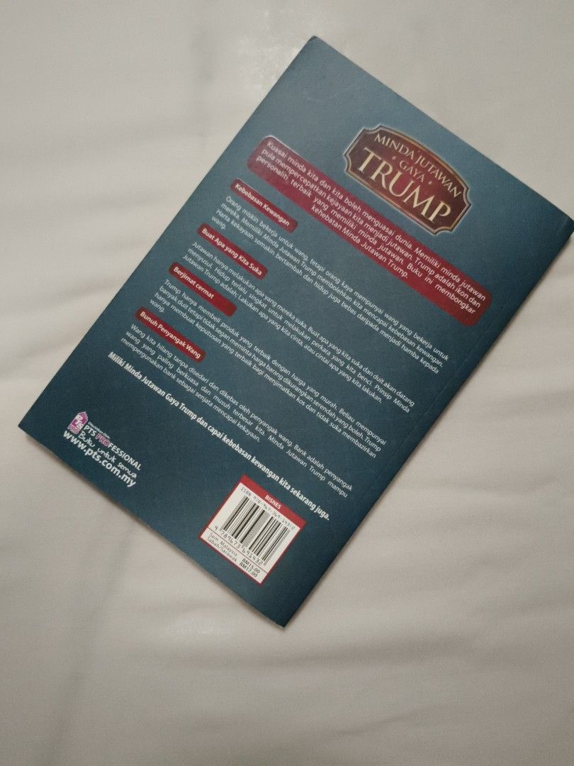 MINDA JUTAWAN GAYA TRUMP, Hobbies & Toys, Books & Magazines, Textbooks on Carousell