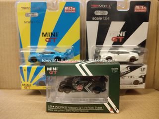 Mini GT MGT#34 Nissan GT-R Candy Blue TSM Model Limited 1 of 6000 USA ...