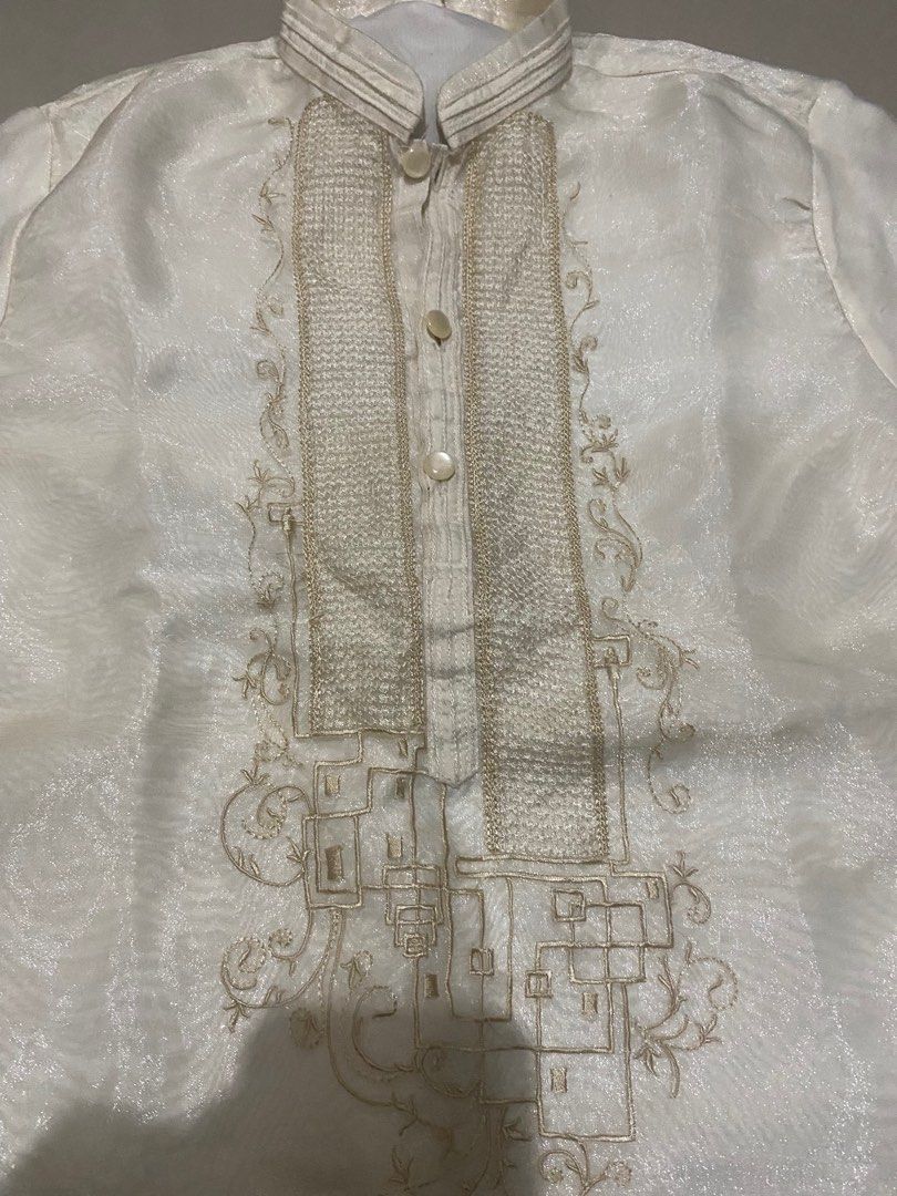 Modern Barong Buwan ng Wika costume Rent ONLY, Babies & Kids, Babies ...