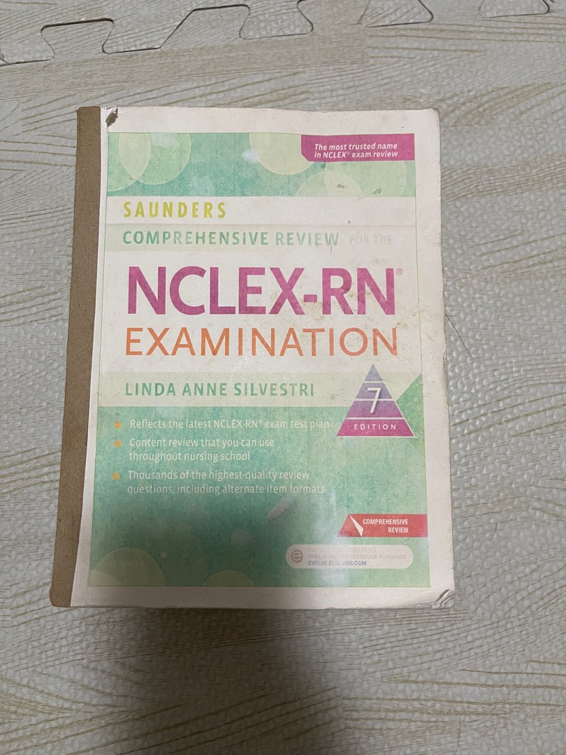NCLEX RN Saunders Book reviewer 7th edition, Hobbies & Toys, Books ...