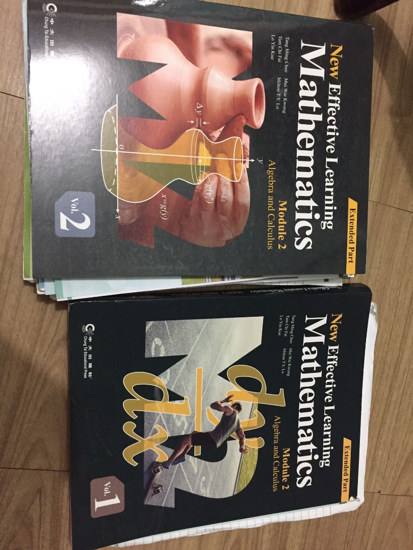 New Effective Learning Mathematics, M2 book 1,2, 興趣及遊戲, 書本 & 文具, 教科書 ...