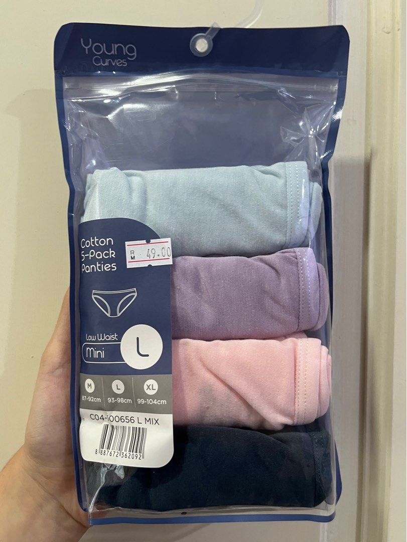 New cotton panties underwear women by young hearts, Women's Fashion ...