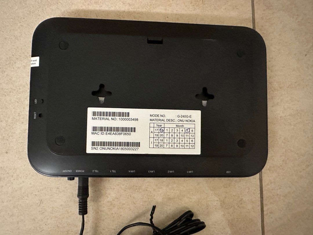 Nokia Modem G-240G-E , Computers & Tech, Parts & Accessories ...