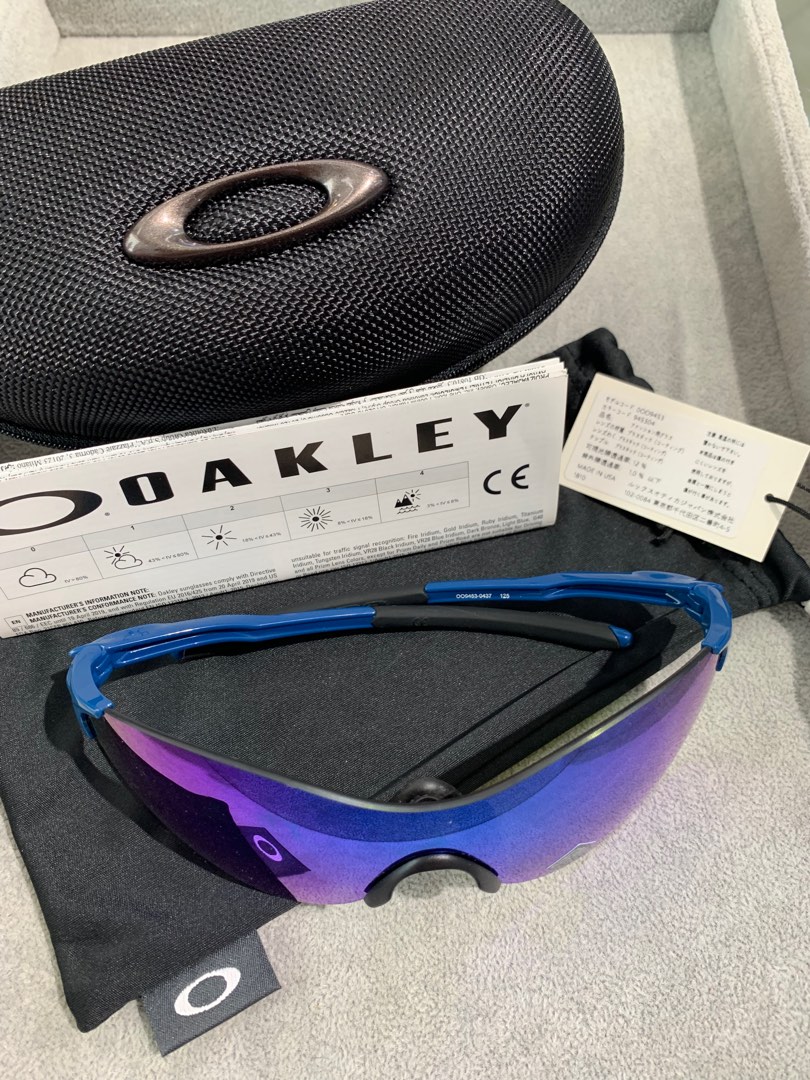 Oakley Evzero Ascend Steel Prizm Sapphire, Men's Fashion, Watches ...