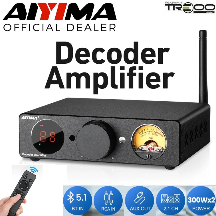 [Official] AIYIMA Decoder Amplifier Wireless Bluetooth Receiver/Streamer Hi-Fi Integrated ...
