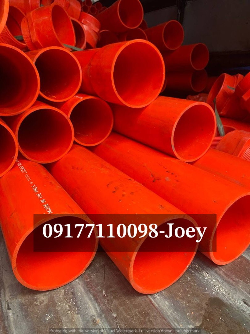 Orange Pvc Pipe, Commercial & Industrial, Construction & Building ...