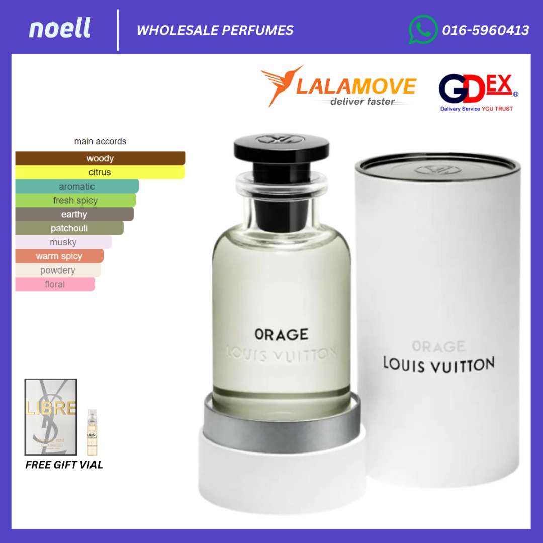 [ORIGINAL] AUTHENTIC ORAGE LOUIS VUITTON LV COLOGNE PERFUME FOR MEN ...