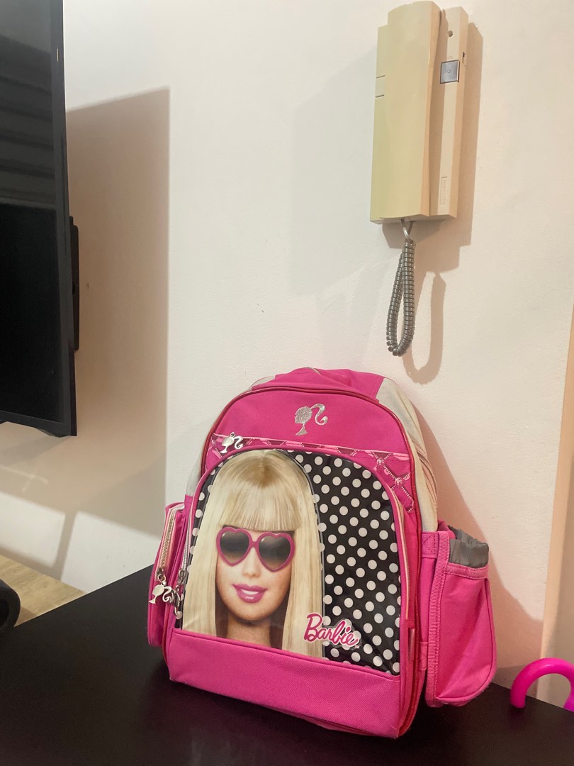 Original Barbie Backpack, Babies & Kids, Babies & Kids Fashion on Carousell