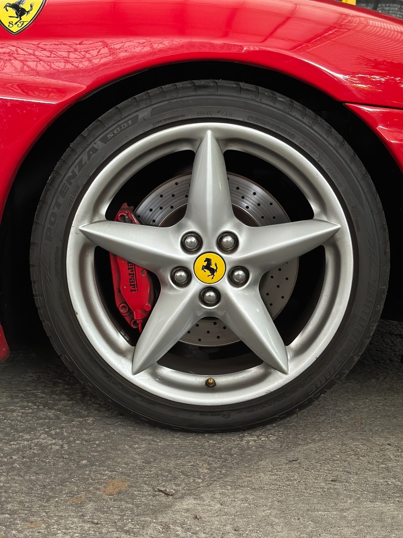 ORIGINAL FERRARI RIMS 1 SET 4 PCS WITH TYRES 18 INCHES, Auto ...