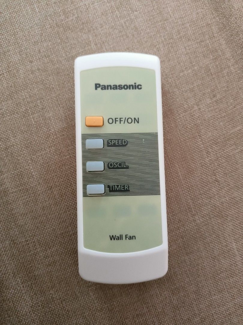 Panasonic fan remote control, TV & Home Appliances, Electrical ...