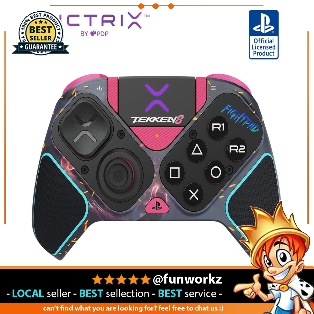 PDP Victrix Pro BFG Wireless Controller: TEKKEN 8 - Rage Art ...