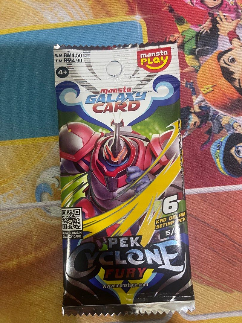 Pek Cyclone Fury 1-9, Hobbies & Toys, Toys & Games on Carousell