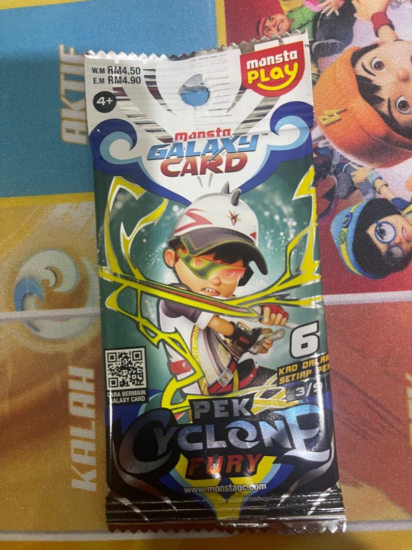 Pek Cyclone Fury 1-9, Hobbies & Toys, Toys & Games on Carousell