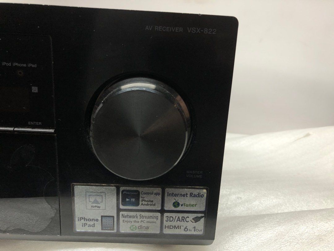 Pioneer Av Receiver No Sound Vxs 822k Audio Soundbars Speakers