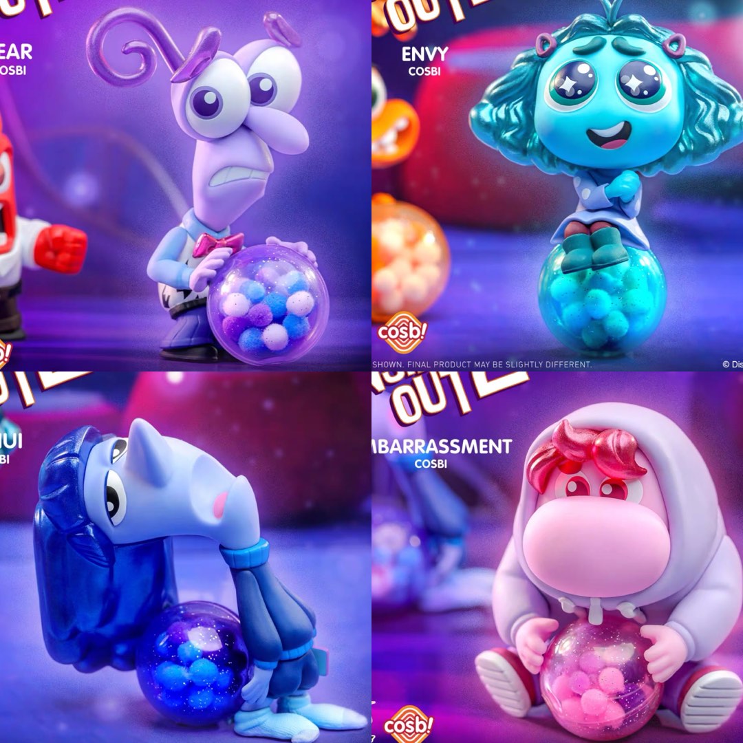 PIXAR DISNEY INSIDE OUT 2 COSBI / FULL SET / CONFIRMED DESIGN/ SINGLE ...