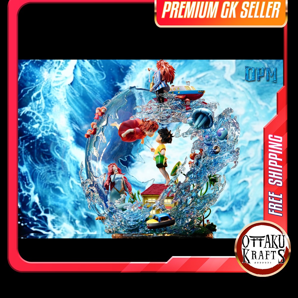 Ponyo | Ponyo | OPM Studio | 【FREE Shipping - PO】GK Figurine | GK ...