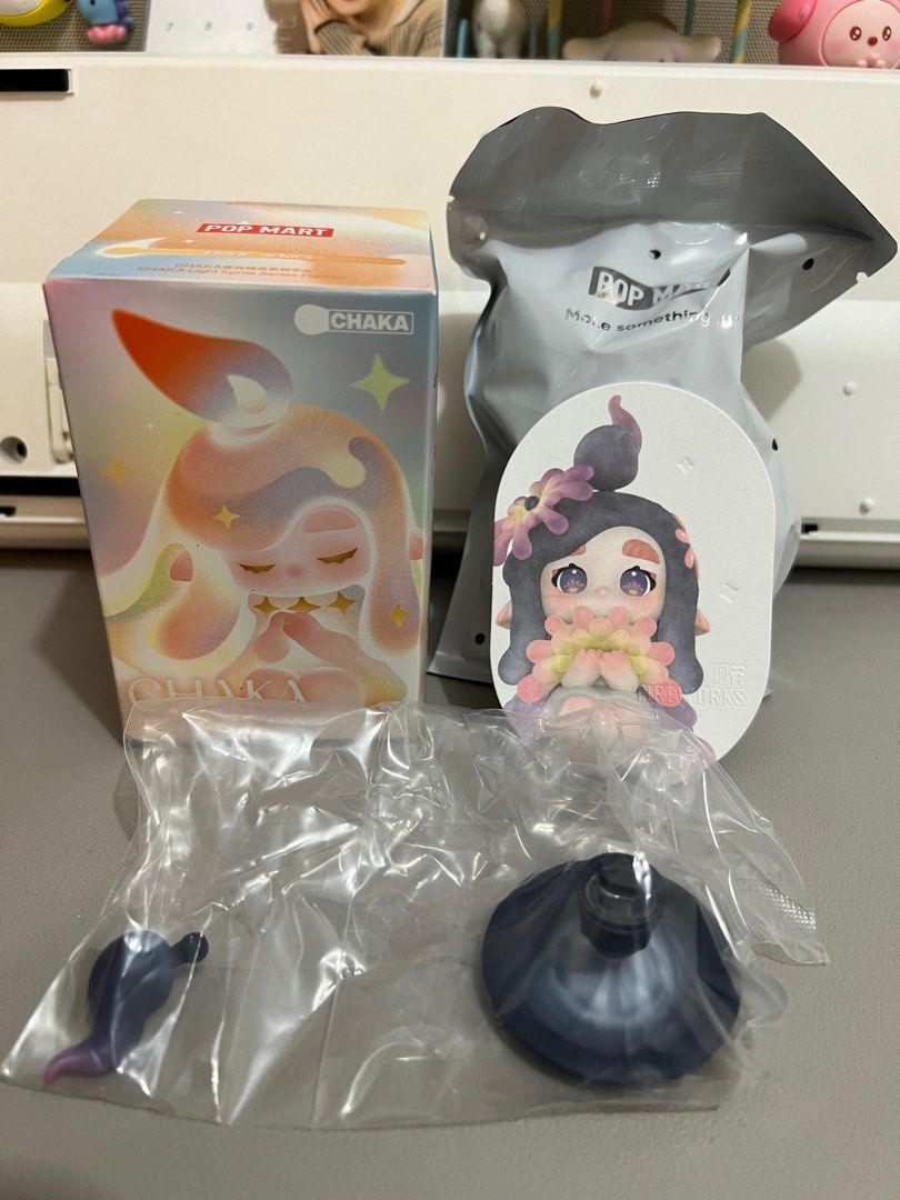 Popmart x Chaka Light Sprite Series - Fireworks, Hobbies & Toys, Memorabilia & Collectibles, Fan ...