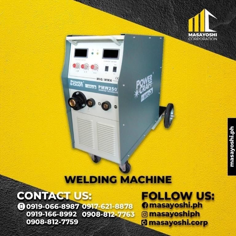 Powercraft by HYL MIG Welding Machine PMW 250Y | Powercraft | Welding ...