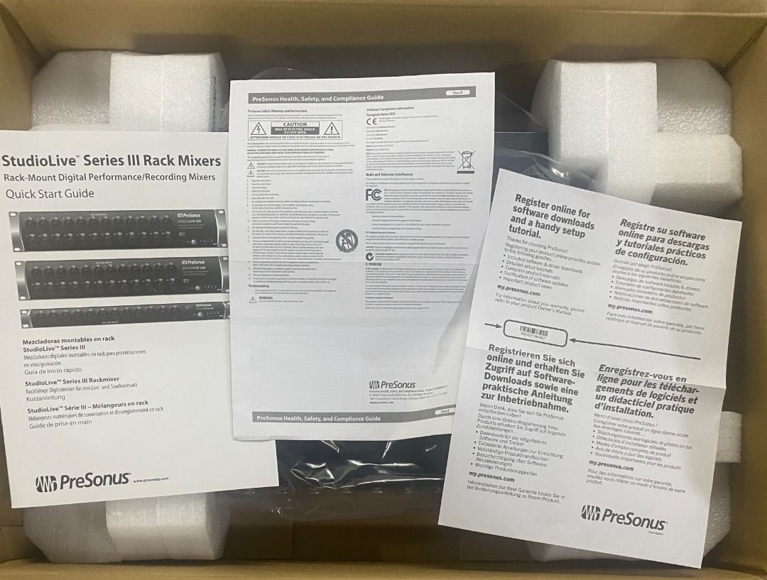 "Presonus Studiolive Series III 16R" Rack-mount USB Digital Mixer ...