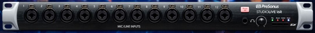 "Presonus Studiolive Series III 16R" Rack-mount USB Digital Mixer ...