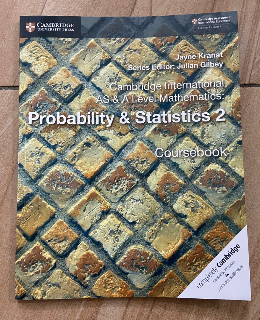 Probability & Statistics 2 Cambridge AS & A Level Mathematics ...