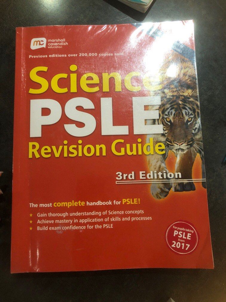 PSLE Science Revision Guide, Hobbies & Toys, Books & Magazines, Textbooks on Carousell