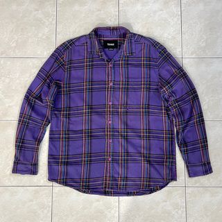 Back Number Flannel Shirt, Men's Fashion, Tops & Sets, Formal Shirts on ...