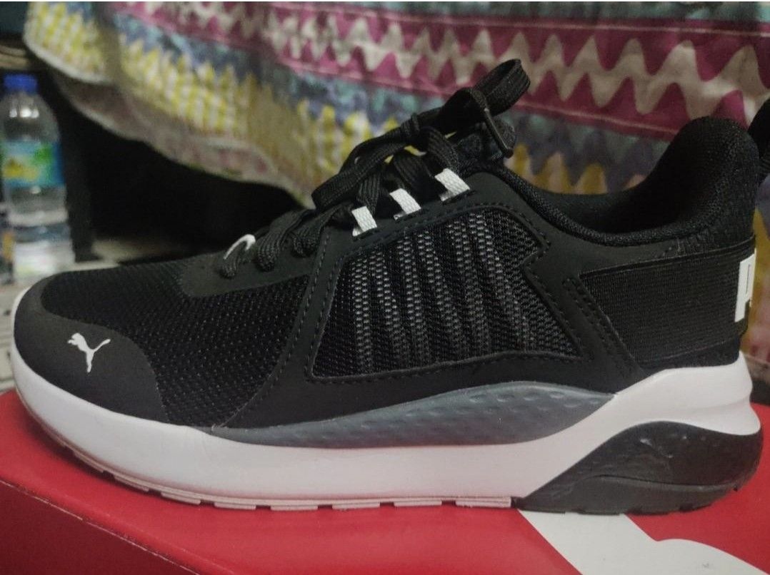 Puma basics sport shoes, Women's Fashion, Footwear, Sneakers on Carousell